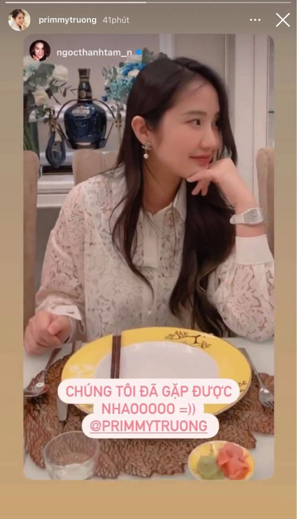 Primmy Trương xuất hiện rạng rỡ sau nhiều tháng ở ẩn với tin đồn mang thai