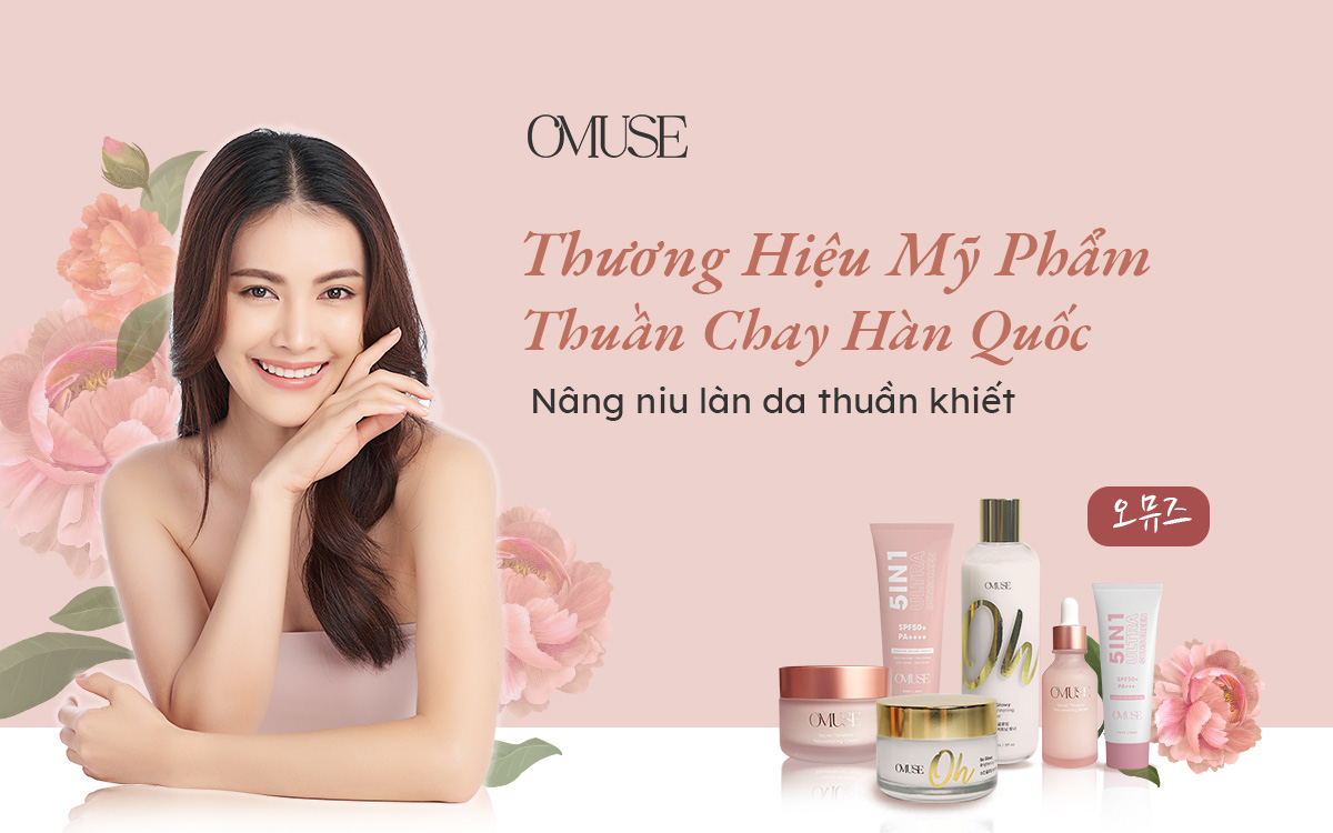 O’Muse – Thương hiệu mỹ phẩm thuần chay dành cho các nàng thơ từ xứ sở ...