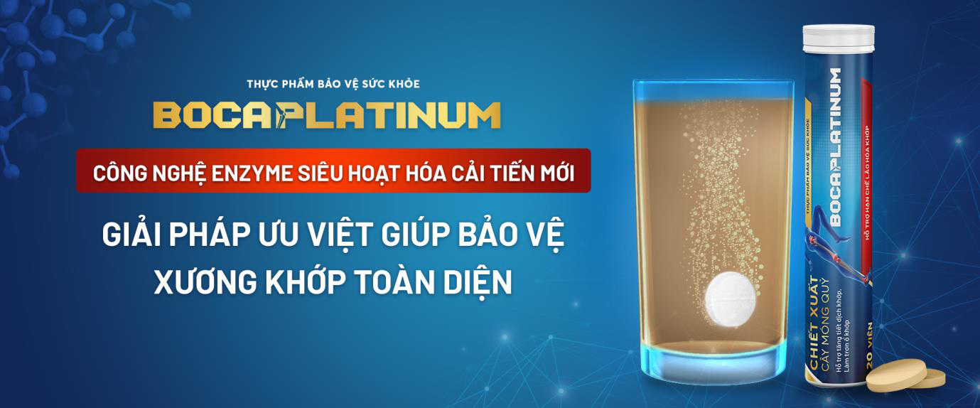 Boca Platinum - Công thức giúp hỗ trợ hạn chế lão hóa xương và giúp ...