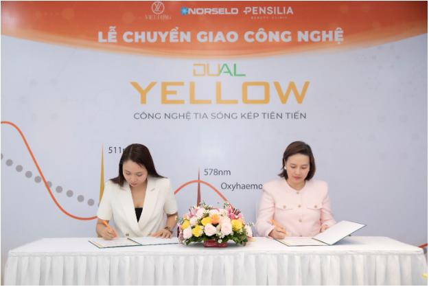 Pensilia Beauty Clinic ký kết chuyển giao công nghệ Dual Yellow Laser ...