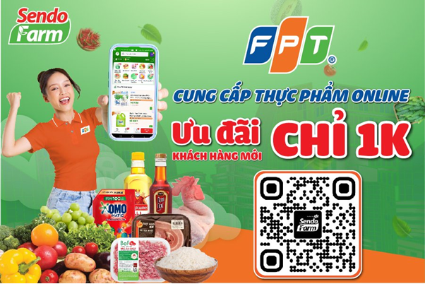 FPT - Sendo Farm bắt tay CP Foods và Đức Việt Foods