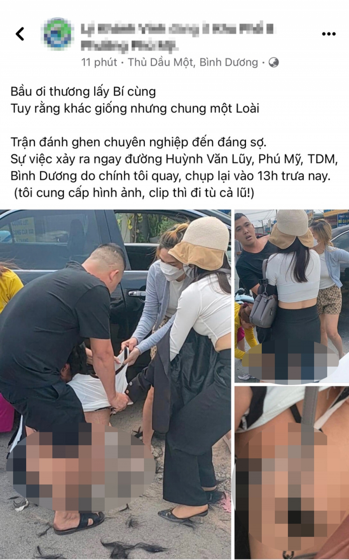 Cô Gái Bị Nhóm Người Cắt Tóc Lột đồ Giữa đường