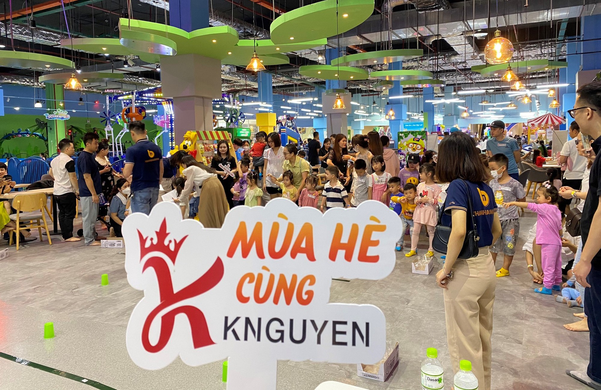 Pororo khởi động mùa hè với sự kiện ngày chủ nhật sôi động cùng KNguyen tại Tiniworld Long Biên