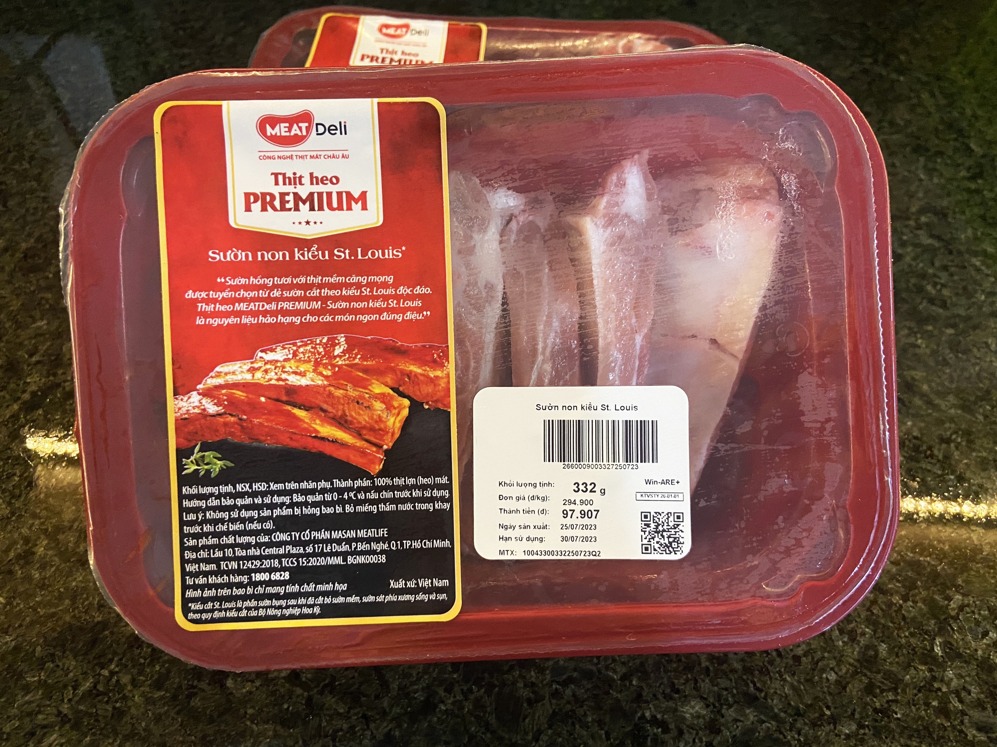 Cách làm sườn nướng từ sườn MEAT Deli St.Louis