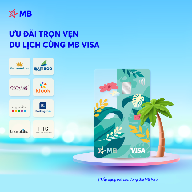 3 ưu đãi không thể bỏ lỡ cho ngày 20/10 từ thẻ MB Visa
