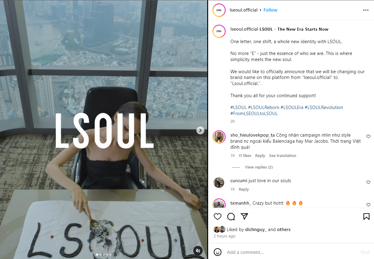 Thương hiệu được Lisa, Jennie ưu ái bất ngờ đổi tên dù đang có doanh ...