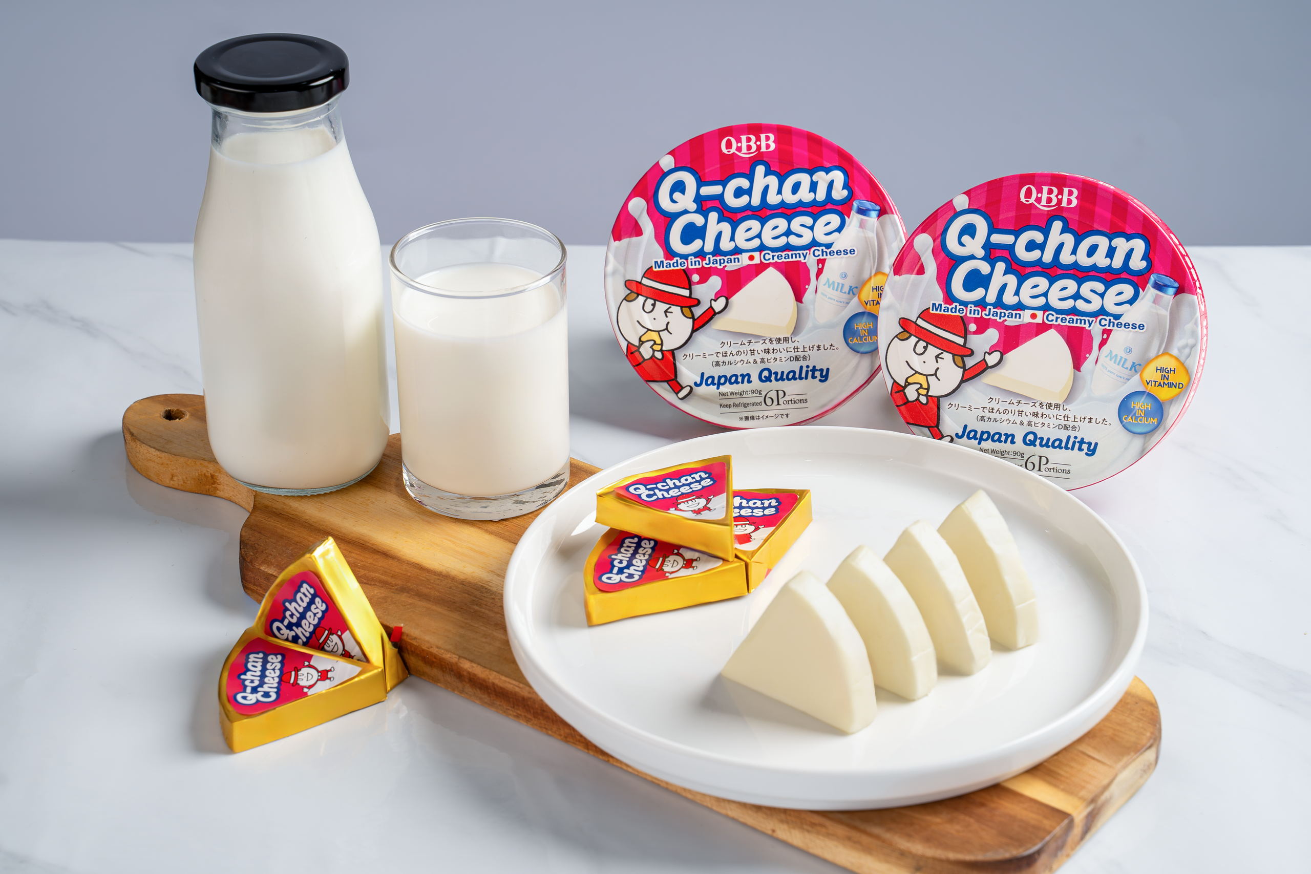 Rokko Butter Co., Ltd. (Q･B･B) ra mắt bao bì mới cho sản phẩm “Phô mai ...
