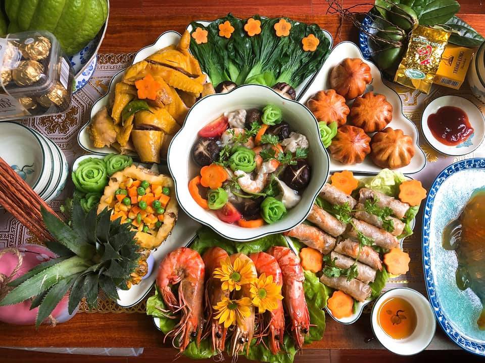 Gợi ý 6 mâm cỗ ngon đẹp mắt cho ngày Rằm tháng Giêng