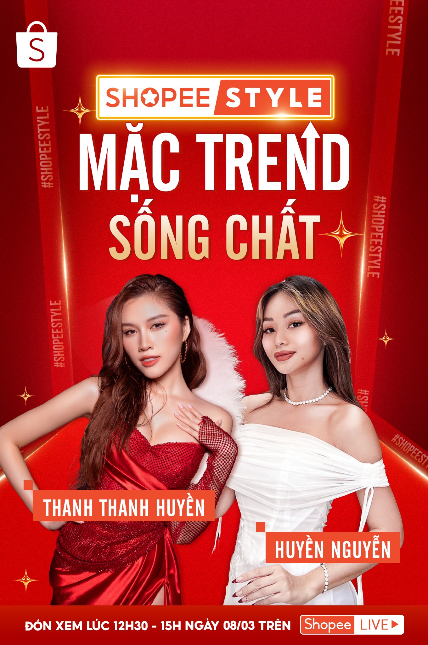 Shopee Style ra mắt cực hoành tráng, gom trọn 9 gương mặt thời trang ...