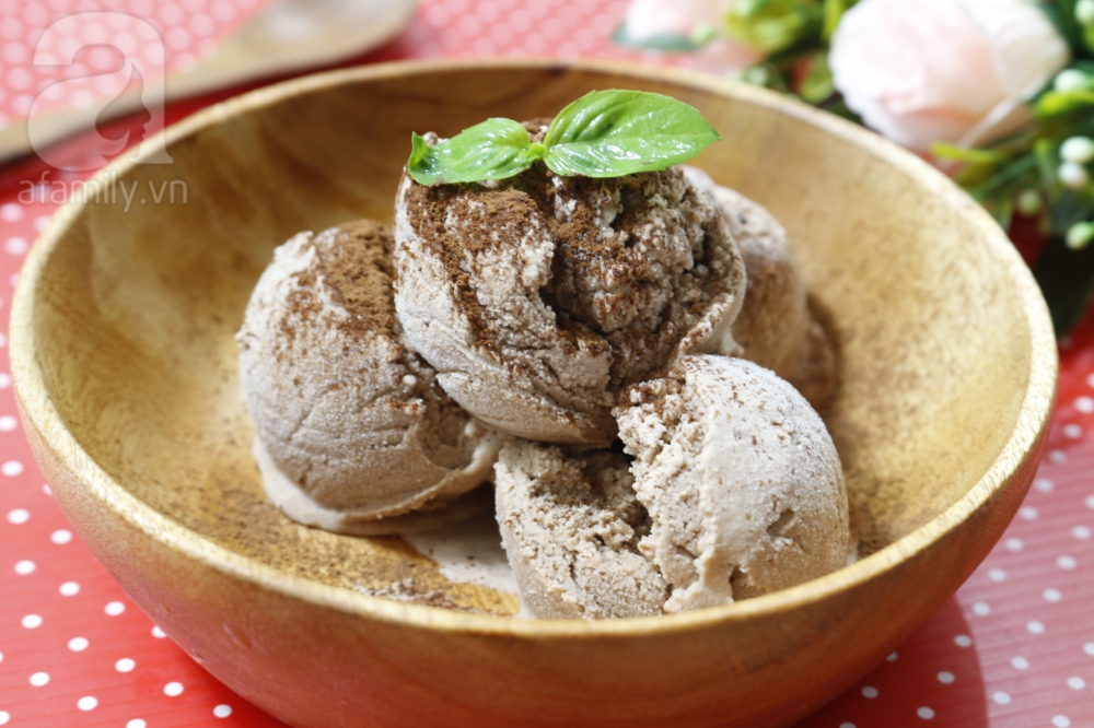 Làm KEM CHOCOLATE DỪA không cần máy, Lam kem chocolate dua, KEM ...