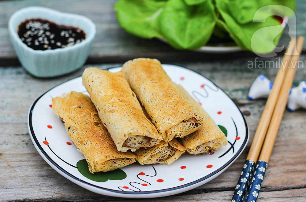 Làm nem chay cực giòn cực ngon cho ngày mồng Một