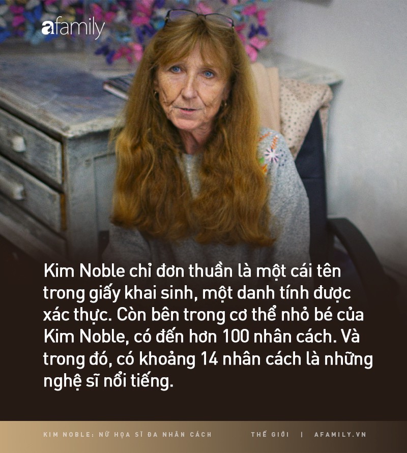 Kim Noble: Nữ họa sĩ có hơn 100 bản ngã và những tác phẩm nghệ thuật ẩn ...