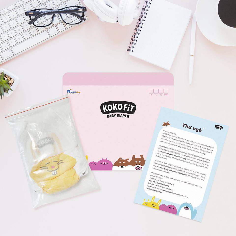 Chương trình sử dụng mẫu thử và quà tặng miễn phí cho các bé của thương ...