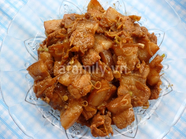 CÁCH CHẾ BIẾN THỊT BA CHỈ NGON, Cach che bien thit ba chi ngon
