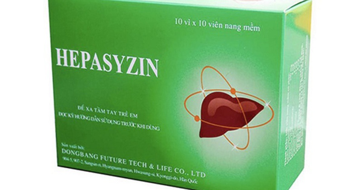 Hà Nội yêu cầu thu hồi lô thuốc Hepasyzin