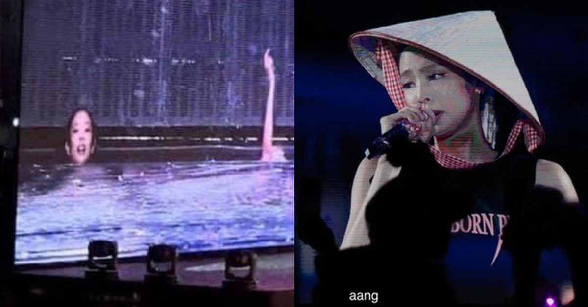 Jennie lưu luyến fan Việt, biểu cảm lúc rời sân khấu gây chú ý