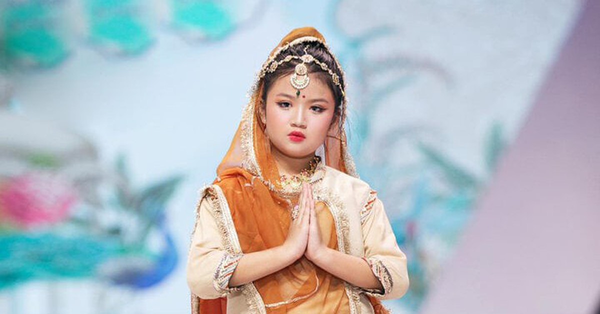 Mẫu nhí 8 tuổi Minnie Cindy đoạt giải tài năng tại Asian Kids Fashion Week