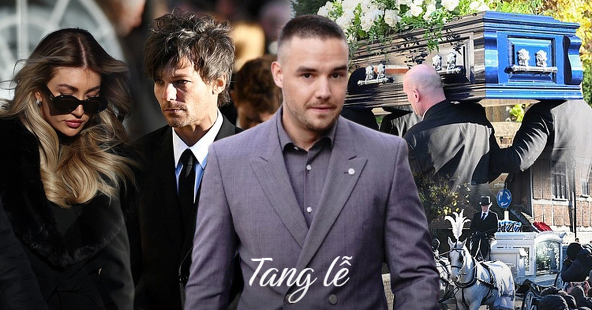 Bi thương hình ảnh tang lễ của Liam Payne