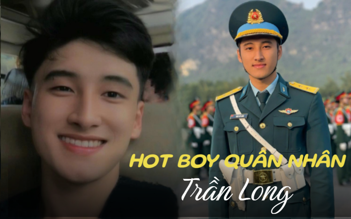 Hot boy quân nhân Trần Tất Long tăng follower gấp 20 lần