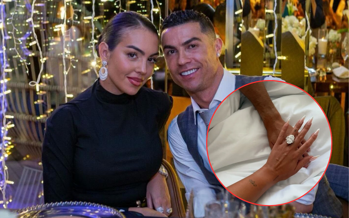 Ronaldo cầu hôn Georgina bằng chiếc nhẫn siêu to khổng lồ, giá khủng cỡ ...