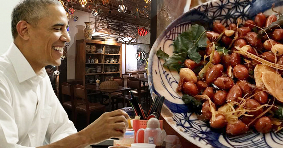 Vợ chồng cựu Tổng thống Obama ăn cơm ở Sài Gòn