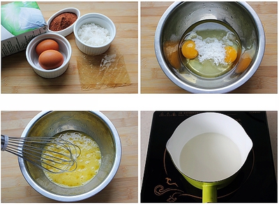 Pudding 2 tầng - món tráng miệng siêu hấp dẫn