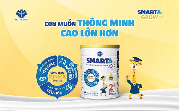 Smarta IQ cải tiến mới - Người bạn dinh dưỡng hỗ trợ con thông minh ...