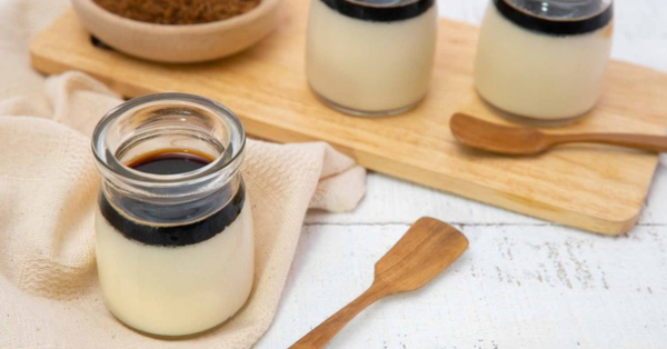 Thêm món pudding đường đen thơm ngon đặc biệt bé nào cũng mê tít