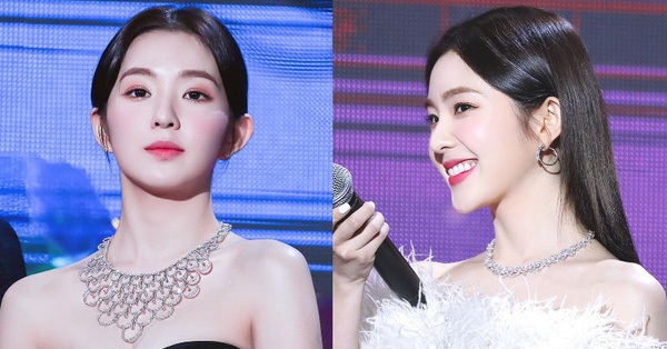 Irene không ít lần diện trang sức đắt đỏ như công nương hoàng gia
