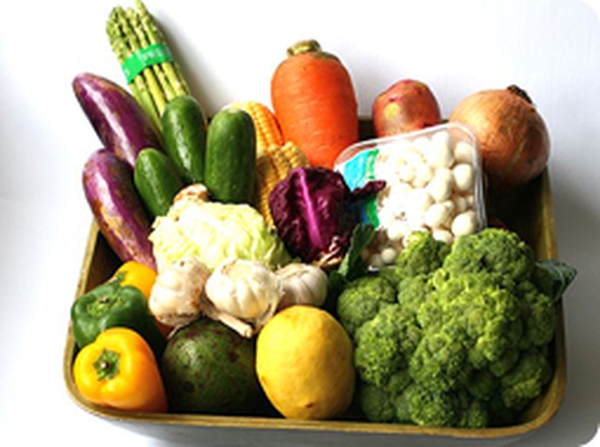 Đi chợ mua rau cho cả tuần