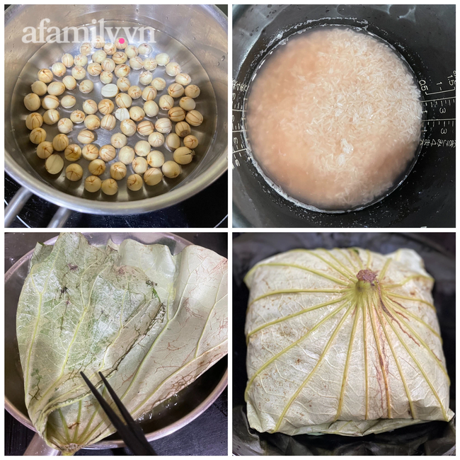 Cách làm cơm sen chuẩn vị ngon đẹp lung linh