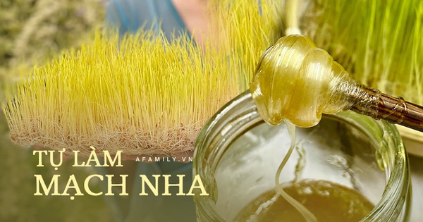 Cách tự làm mạch nha tại nhà đơn giản dễ dàng
