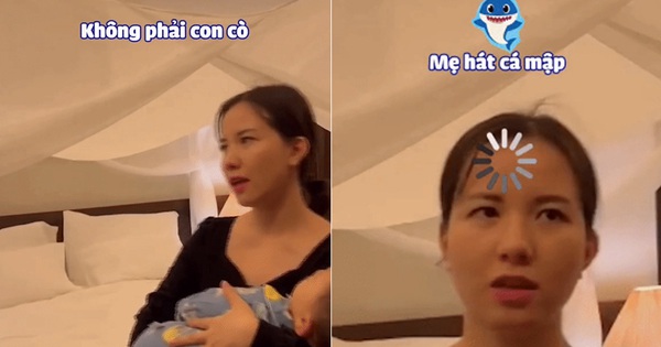 “Không phải con cò, mẹ hát con cá mập”- con trai order bài hát ru khiến ...