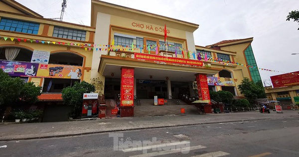 Chợ Hà Đông tạm đóng