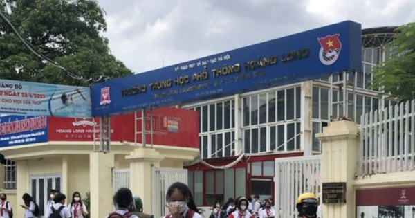 Trường THPT Hoàng Long, Hà Nội: Phụ huynh băn khoăn quỹ chồng quỹ
