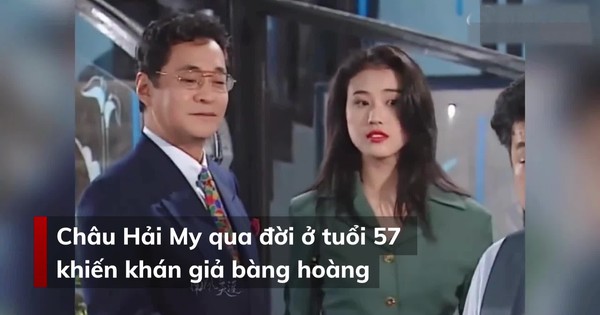 Nhan sắc kinh điển của Châu Hải My trước khi qua đời