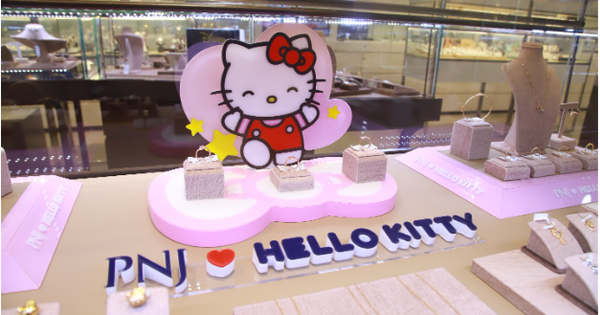 PNJ ra mắt dòng sản phẩm PNJ x Hello Kitty
