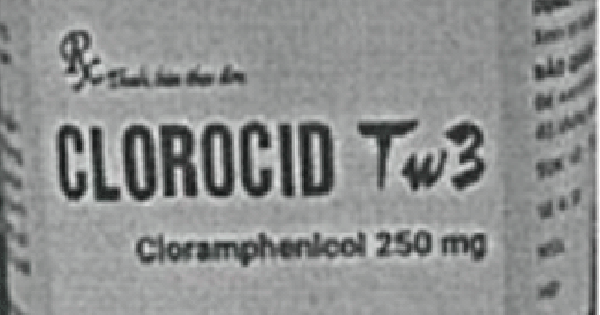Cảnh báo thuốc giả Clorocid TW3, Tetracyclin TW3