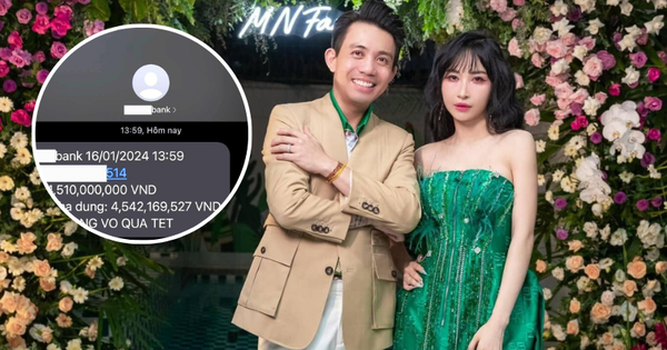 Tặng vợ quà Tết như đại gia nghìn tỷ số dư tài khoản phải soi kính lúp mới đọc hết