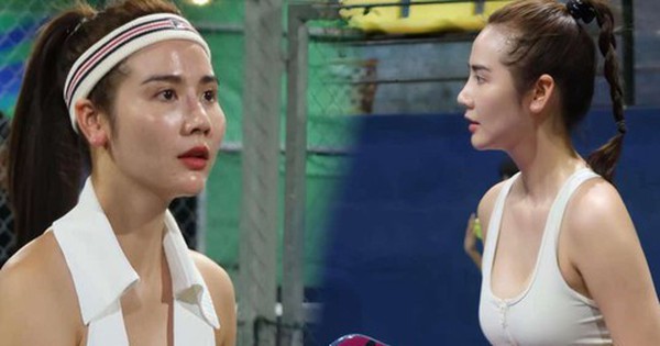 Huyền Lizzie đi chơi pickleball hàng ngày, chụp ảnh liên tục, tập lúc nào?