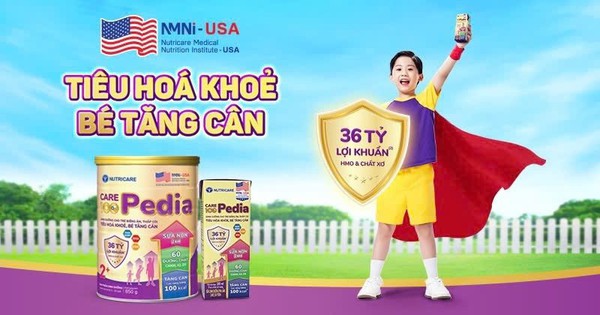 Nutricare ứng dụng công nghệ lợi khuẩn Postbiotic trong Care 100 Pedia ...