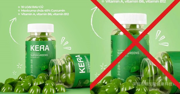 Kẹo rau KERA phản hồi vụ đạo nhái sản phẩm Trung Quốc
