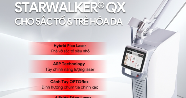 Carina Beauty Clinic ứng dụng công nghệ Hybrid Pico Laser Fotona Starwalker QX tiên tiến từ Hoa Kỳ
