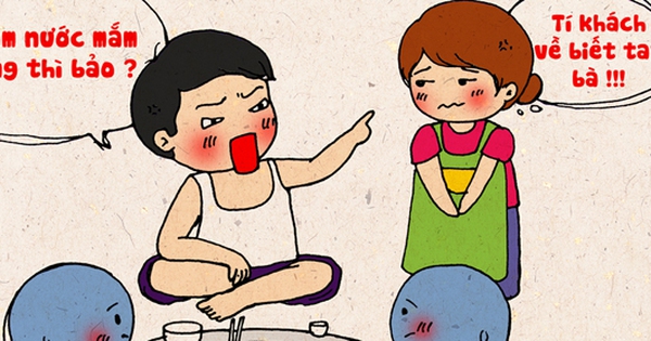 Những khoảnh khắc các ông chồng hay ra oai với vợ